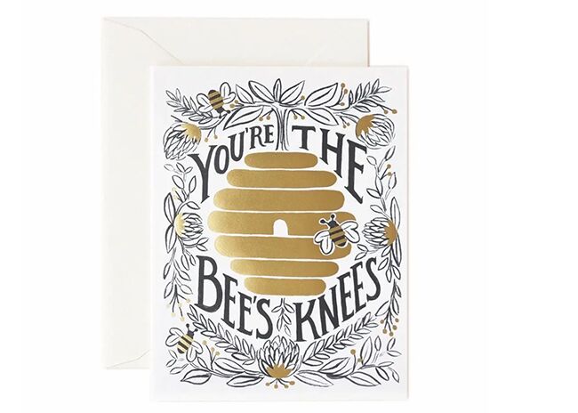 You're the Bees Knees Valentine - Fromagination - artisan cheese
